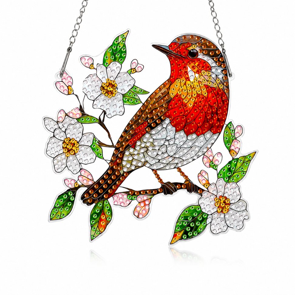 Diamond Painting Anhänger – Vogel