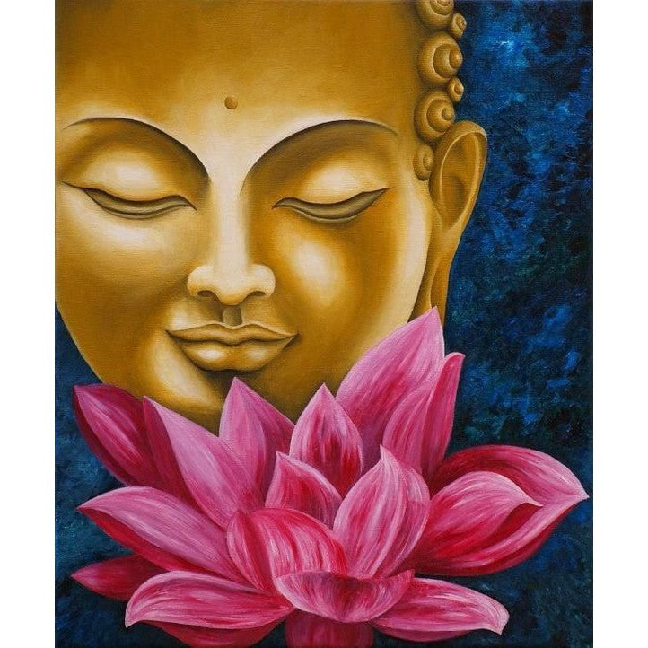 Buddha Rosa Lotusblume